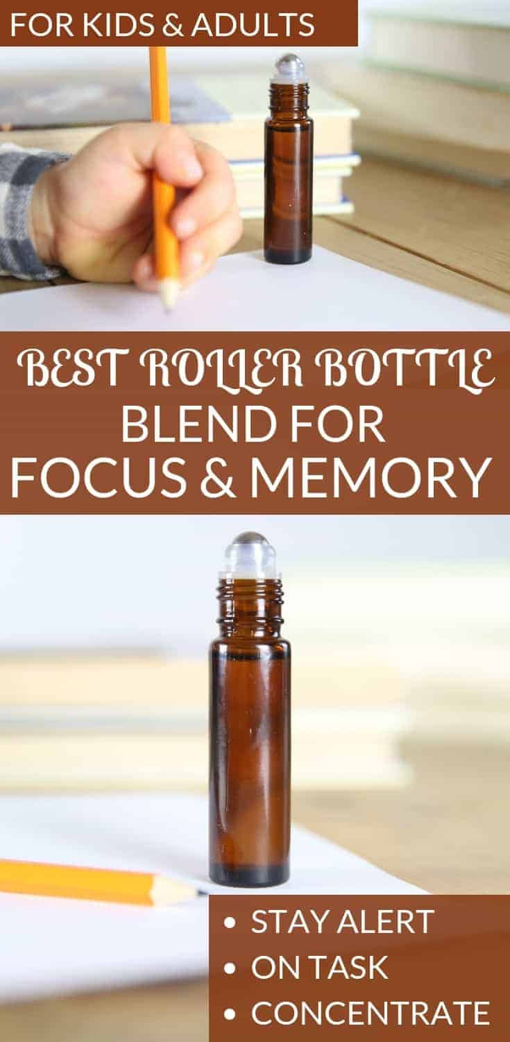Essential Oil Roller Bottle for Focus and Concentration - Our Oily House