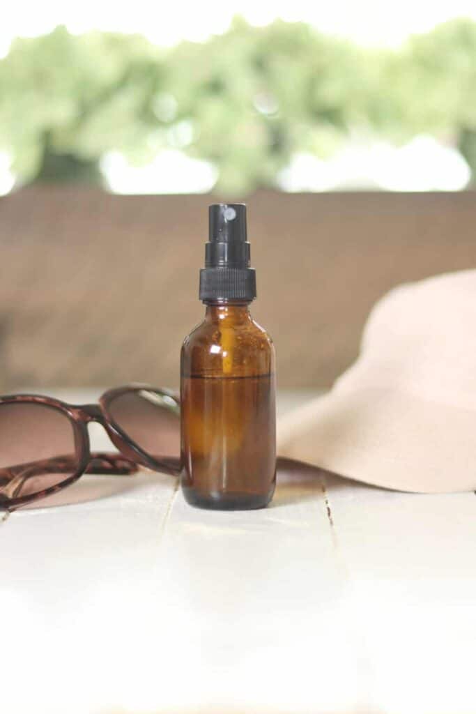 DIY After Sun Spray - Our Oily House