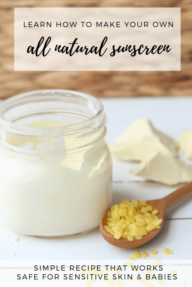 DIY All Natural Sunscreen Recipe - Our Oily House