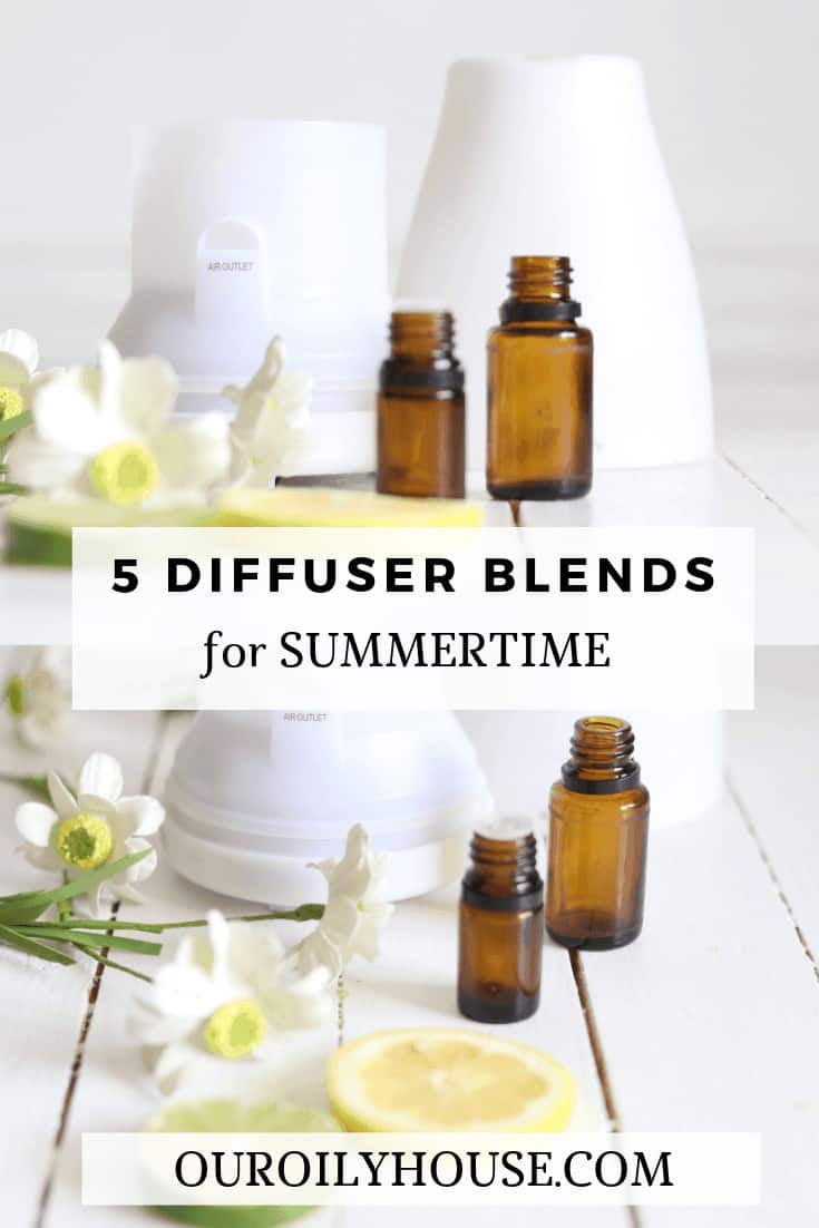 5 Summer Essential Oil Diffuser Blends - Our Oily House
