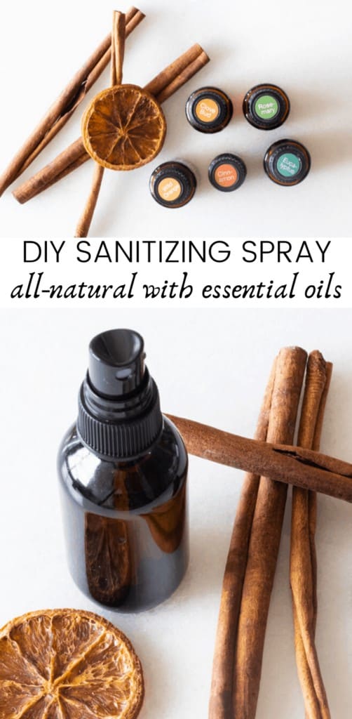 DIY Hand Sanitizer Spray - Our Oily House