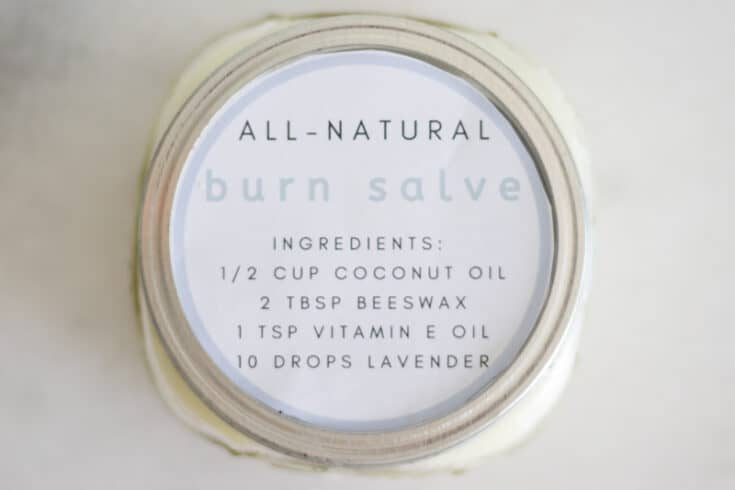 Homemade Burn Salve - Our Oily House