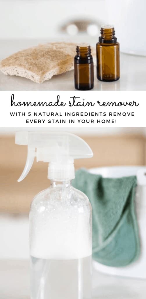 Homemade Stain Remover - Our Oily House
