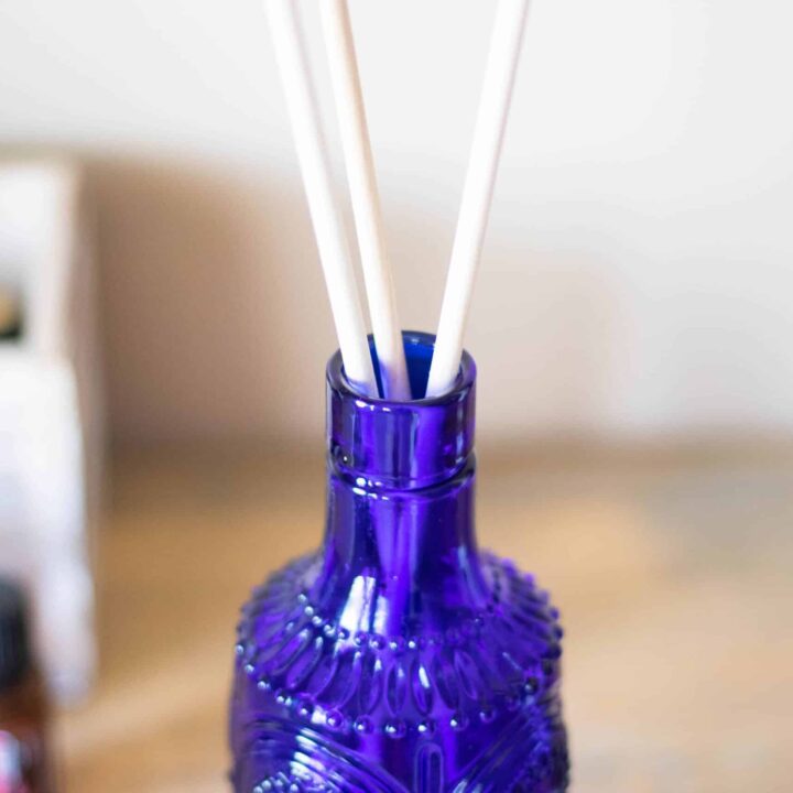 DIY Essential Oil Reed Diffuser - Our Oily House