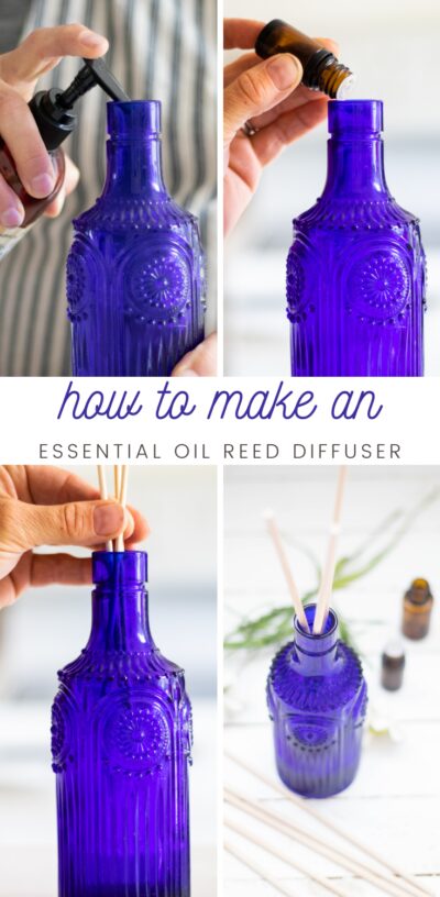 DIY Essential Oil Reed Diffuser - Our Oily House