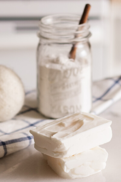 How to Make a Laundry Soap Bar - Our Oily House