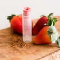 Homemade Sweet Strawberry Chapstick - Our Oily House