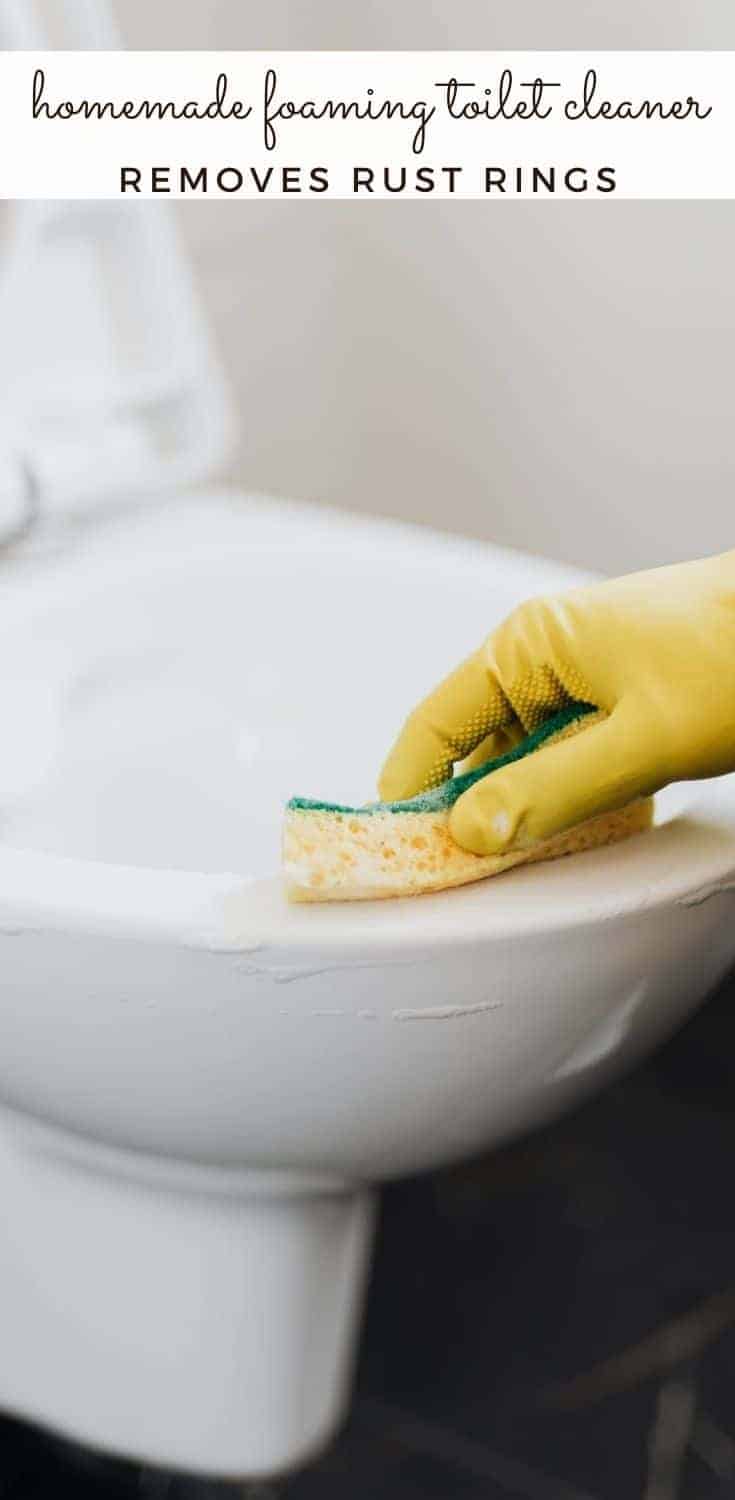 Homemade Foaming Toilet Cleaner - Our Oily House