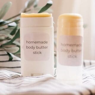 Homemade Body Butter Stick - Our Oily House