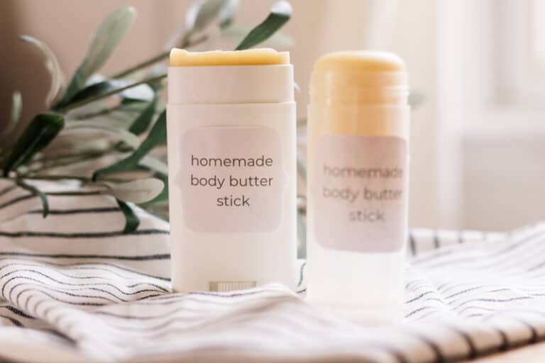 Homemade Body Butter Stick - Our Oily House