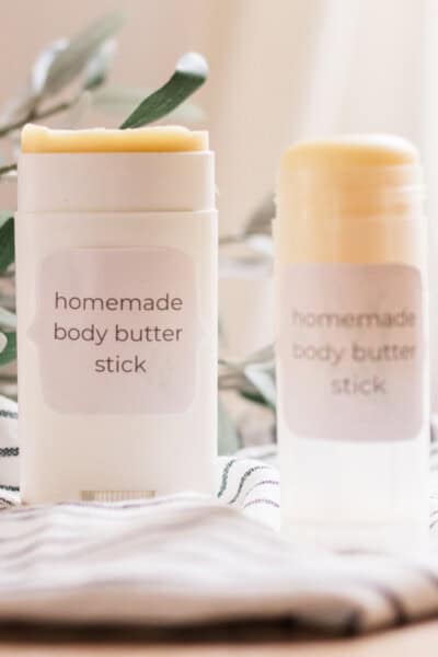 Homemade Body Butter Stick - Our Oily House