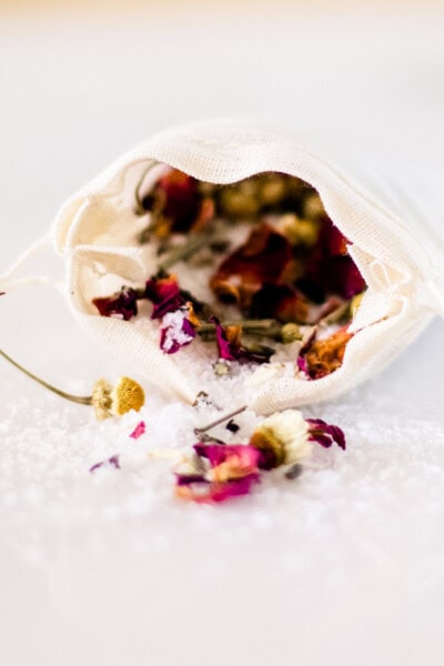 3 Herbal Bath Tea Recipes - Our Oily House