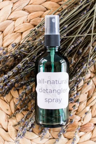DIY Hair Detangler Spray - Our Oily House