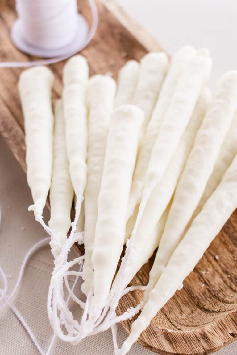 Candle Dipping For Beginners - Our Oily House