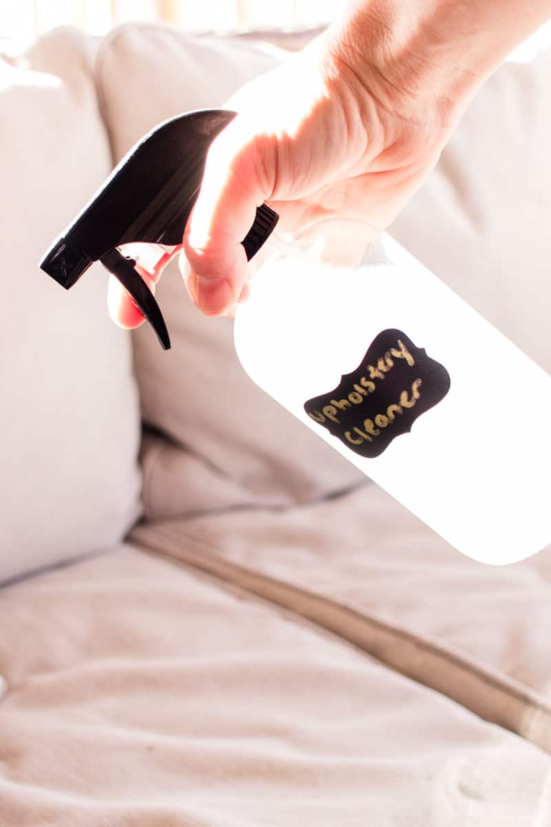 Upholstery Cleaner DIY Our Oily House