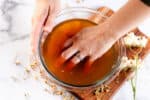 DIY Hand Soak For Dry Hands - Our Oily House