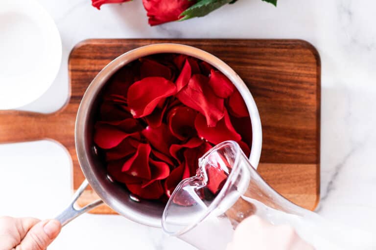 How to Make A Rose Water Spray for Hair and Skin - Our Oily House