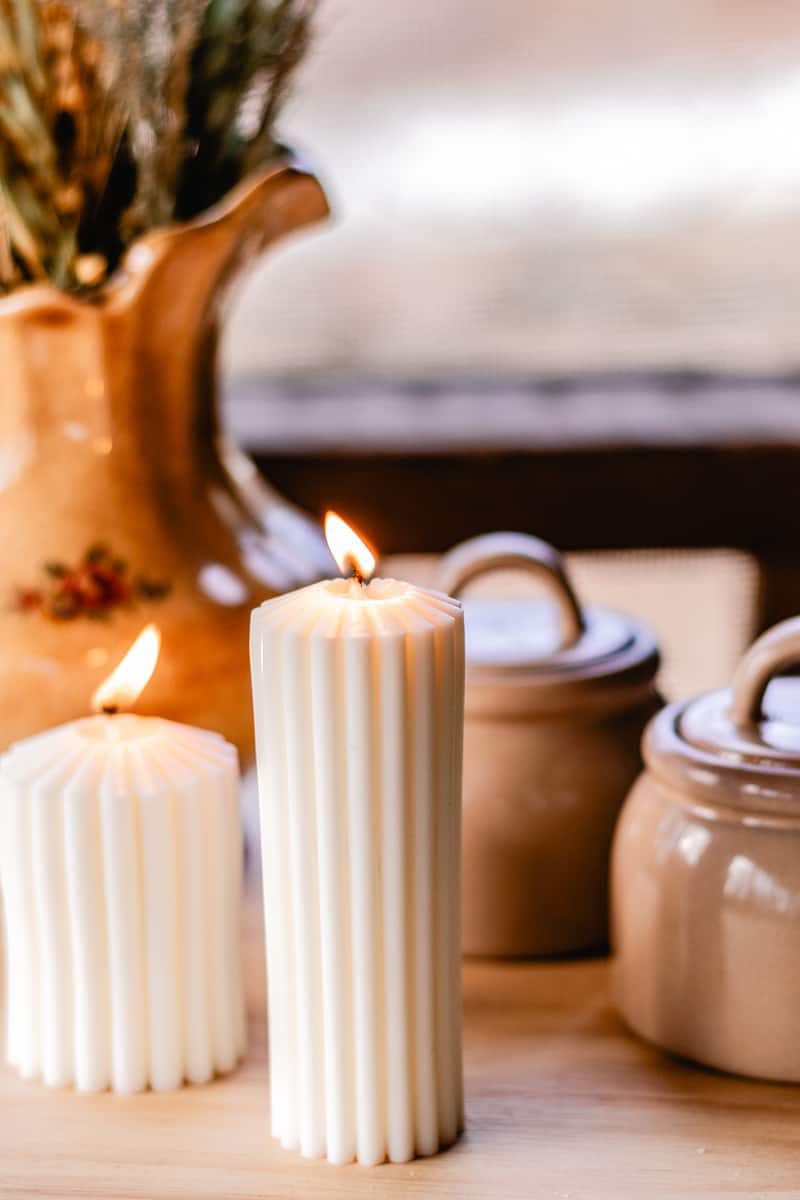 How To Make A Pillar Candle | Easy Tutorial - Our Oily House