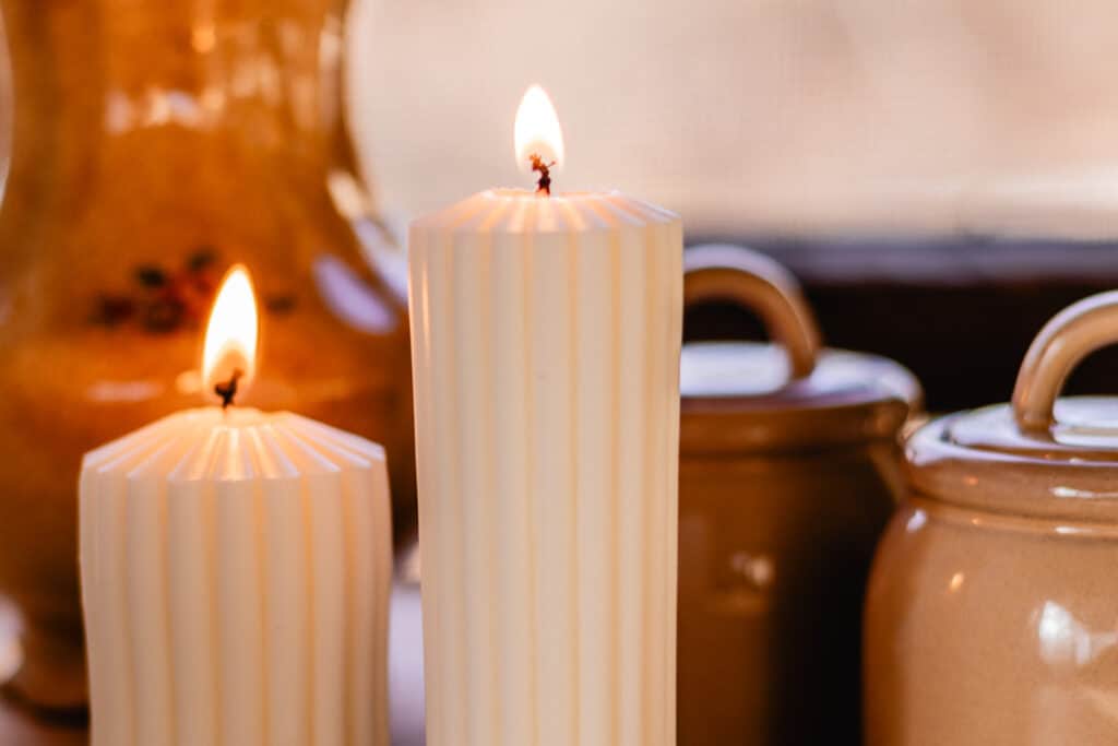 How To Make A Pillar Candle | Easy Tutorial - Our Oily House