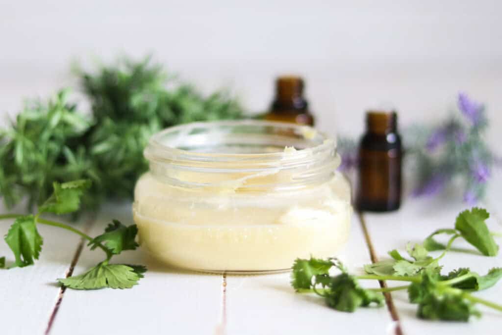 Moisturizing Whipped Body Butter Recipe | Non-Greasy - Our Oily House