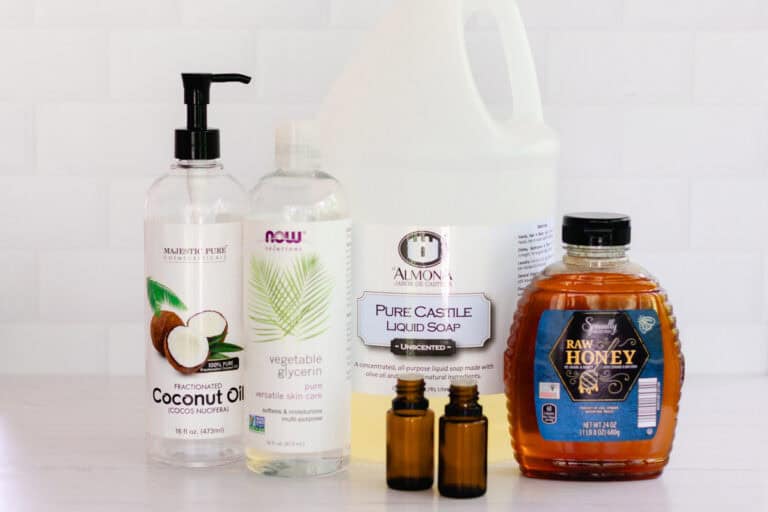 Homemade Natural Body Wash - Our Oily House