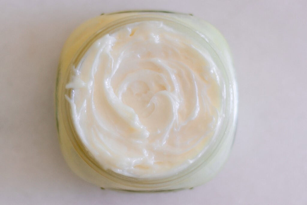 Homemade Whipped Mango Body Butter - Our Oily House