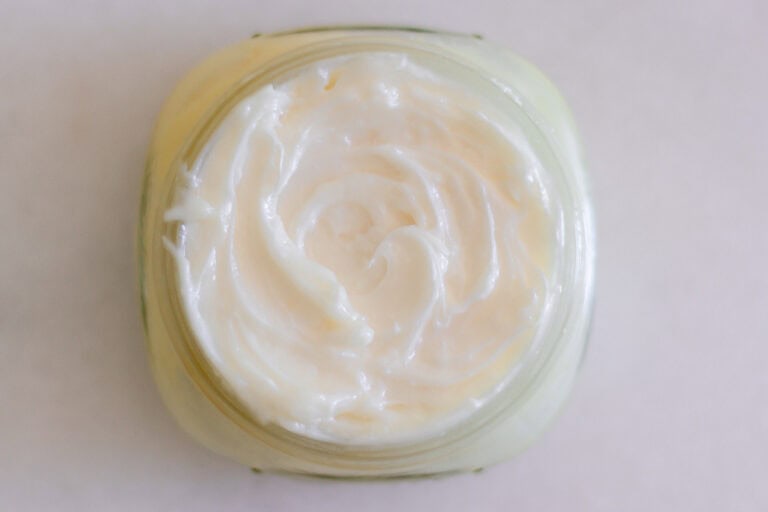 Homemade Whipped Mango Body Butter - Our Oily House