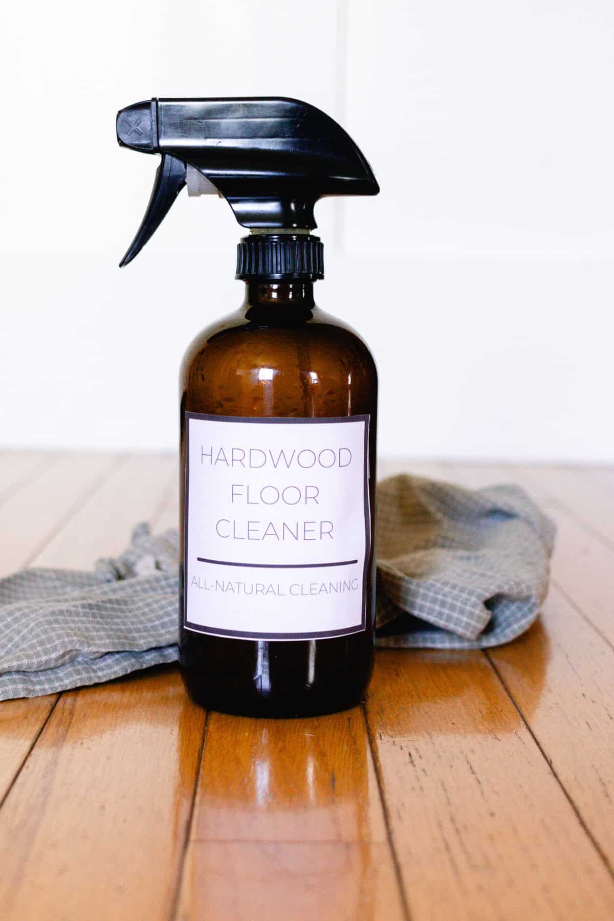 Homemade Wood Floor Cleaner That Shines - Our Oily House