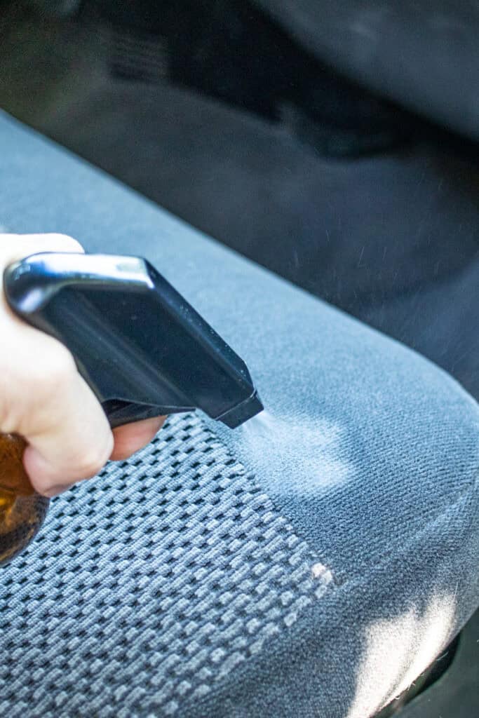 How to Clean Car Seats - Our Oily House