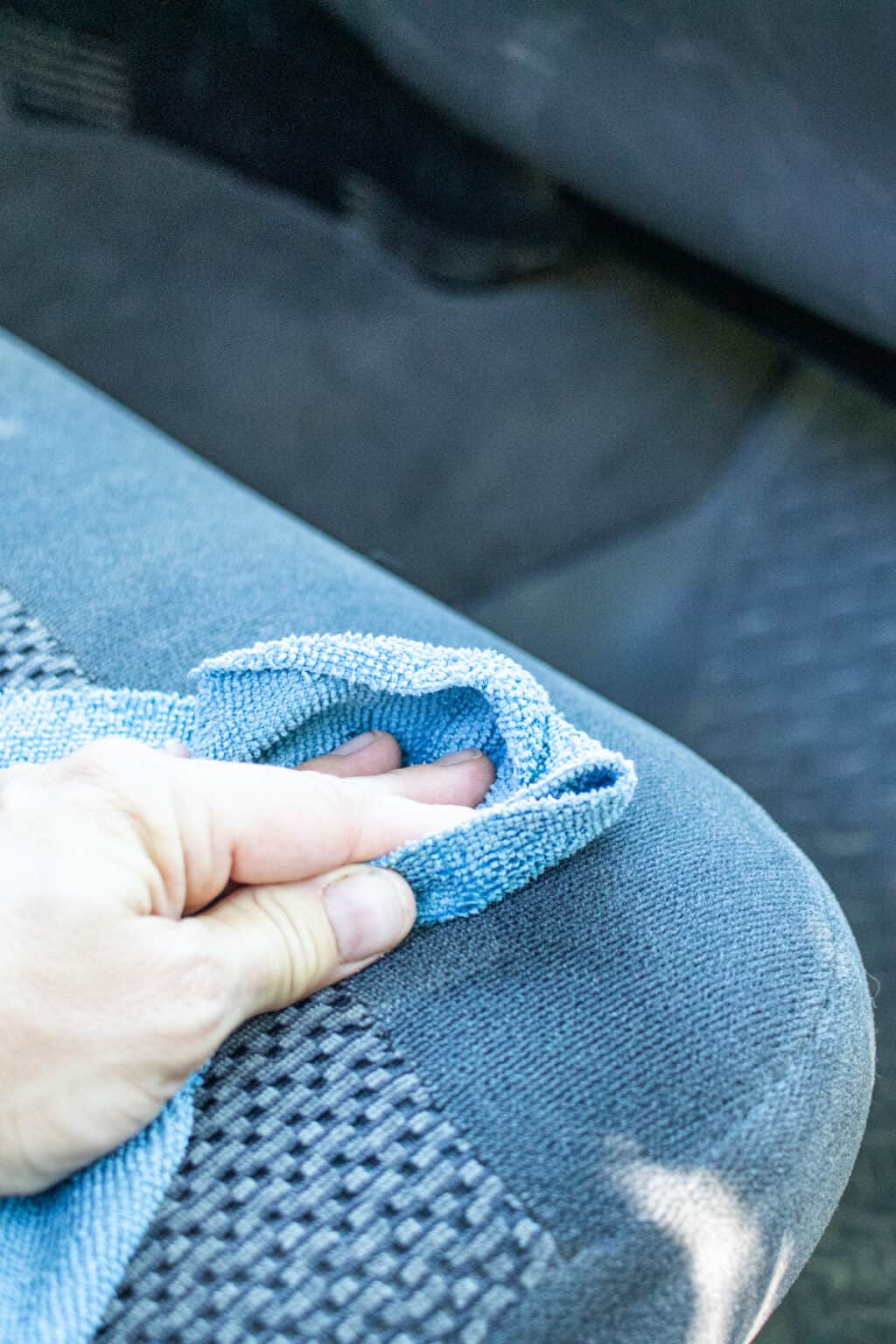 How to Clean Car Seats - Our Oily House