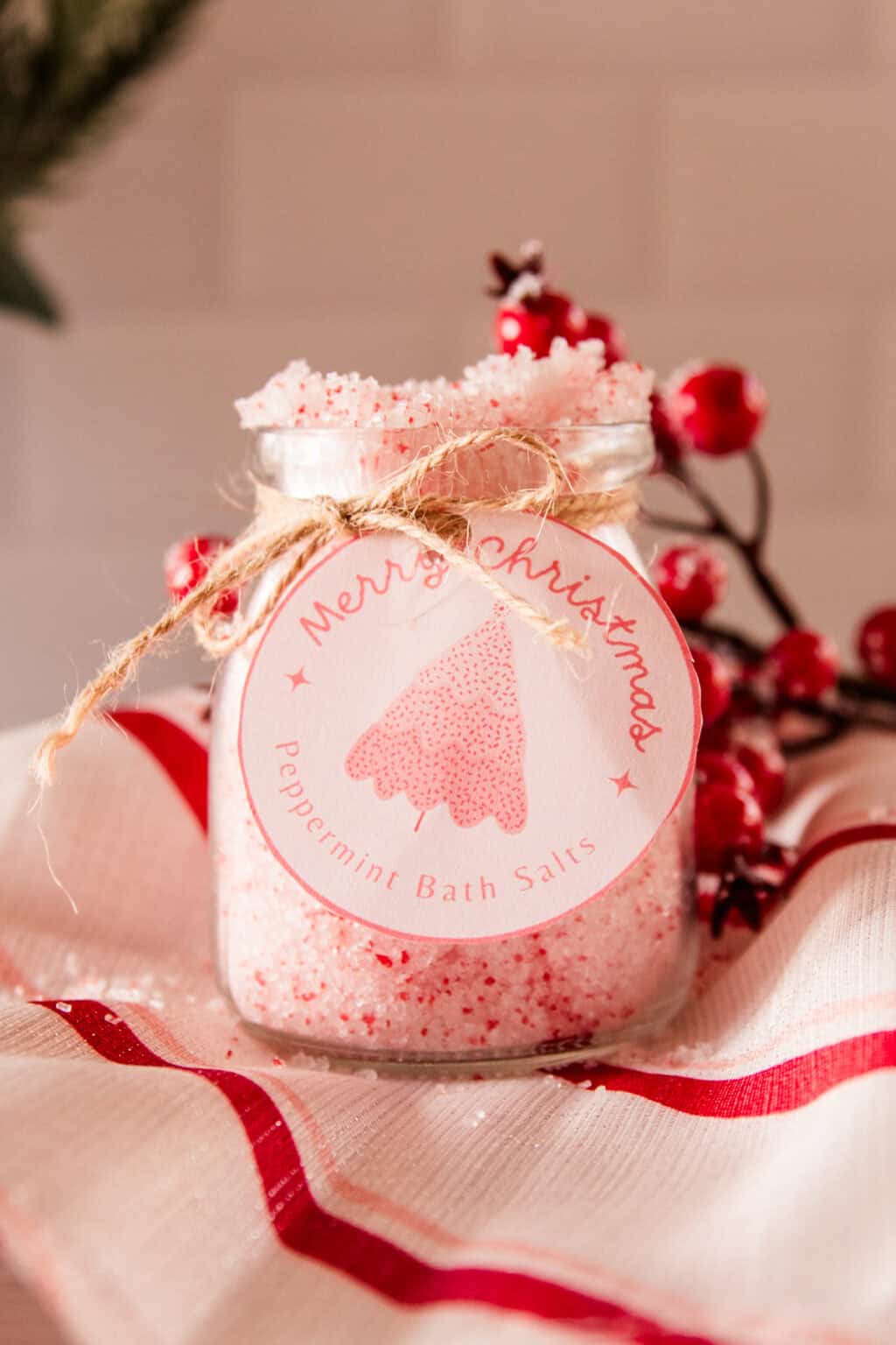 DIY Peppermint Bath Salts - Our Oily House