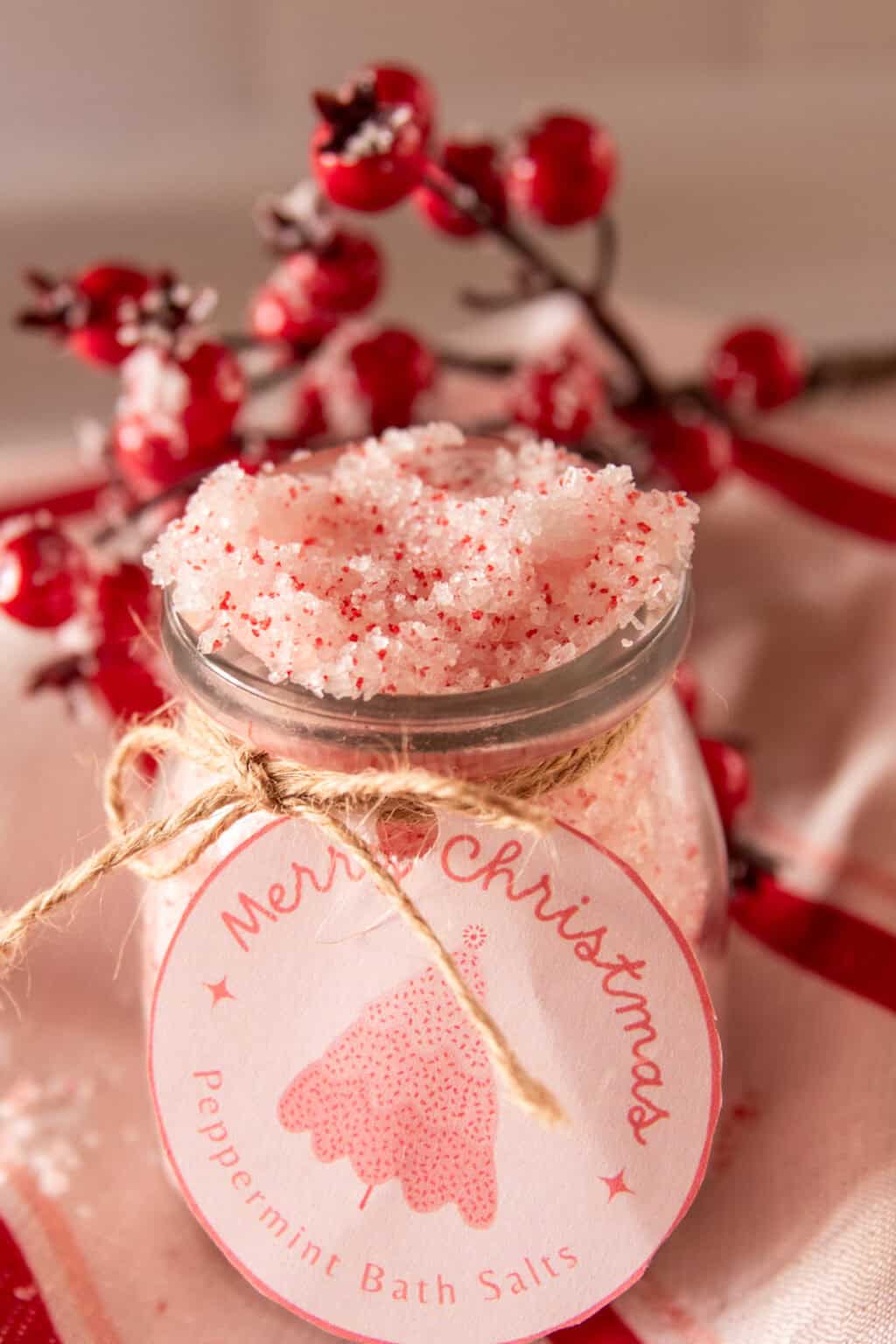 DIY Peppermint Bath Salts - Our Oily House