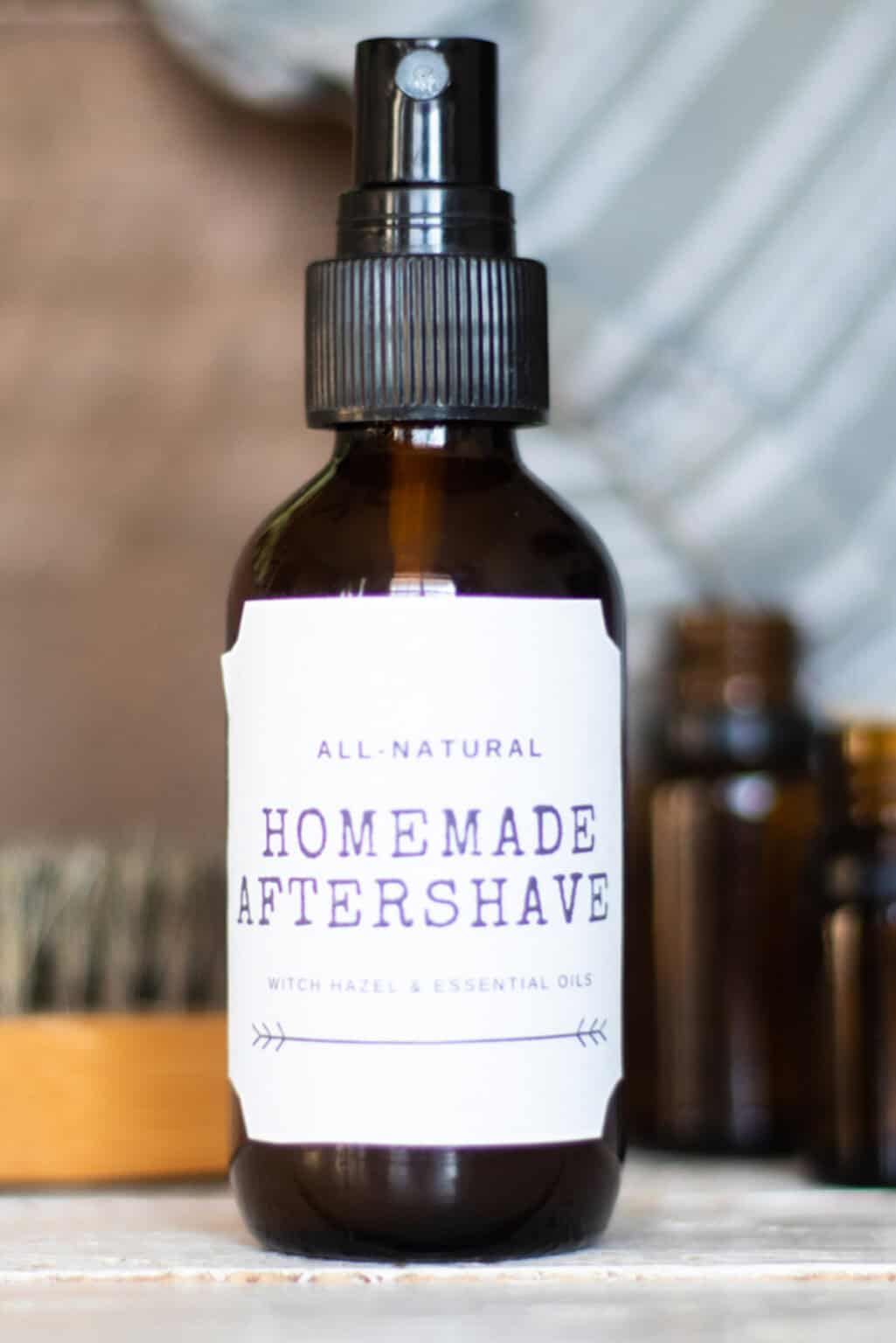 How to Make Aftershave - Our Oily House