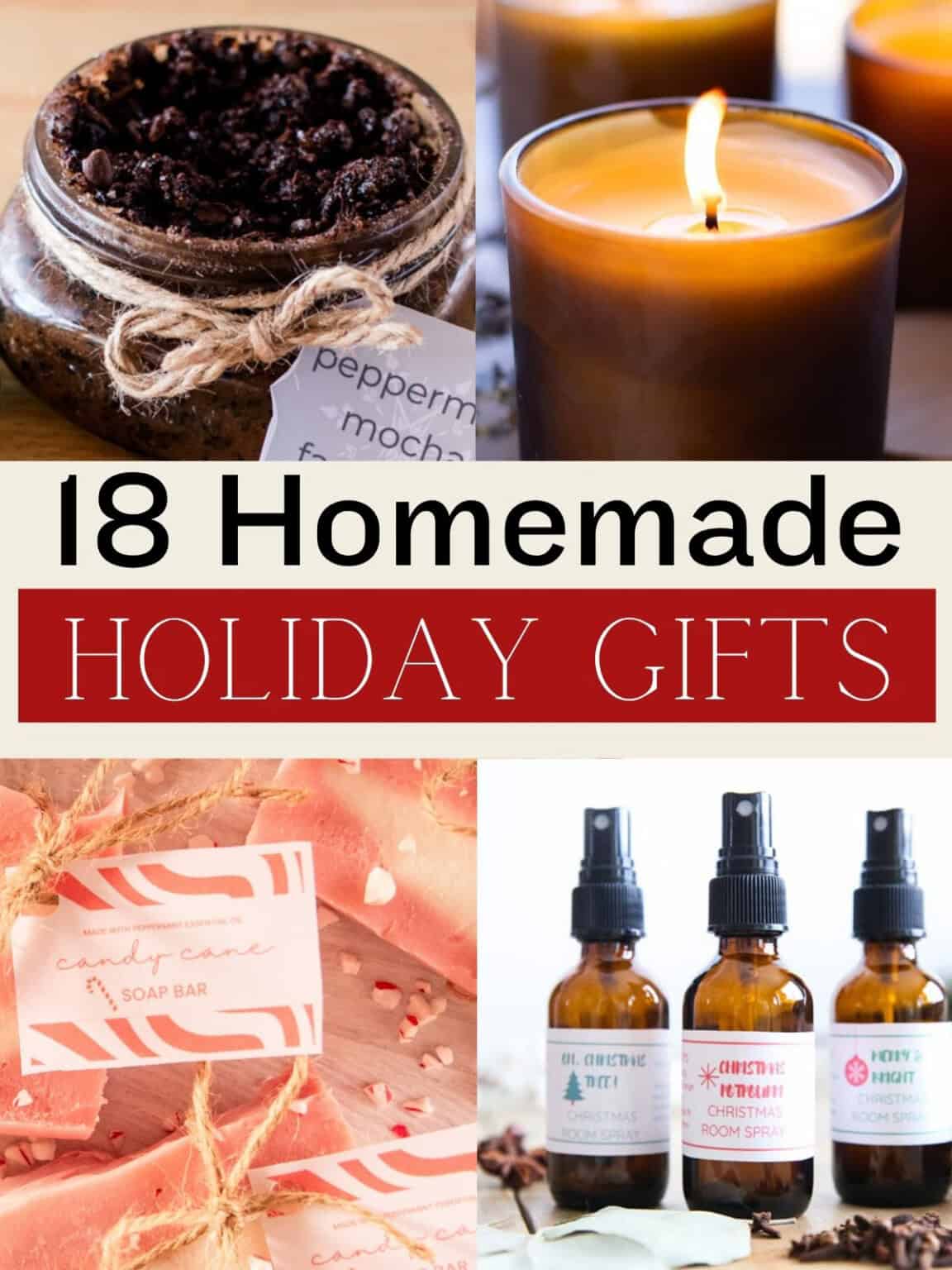 18 Homemade Christmas Gift Ideas - Our Oily House